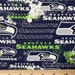 NFL Seattle Seahawks Football, 3 Patterns / Designs, All Are 100% ...