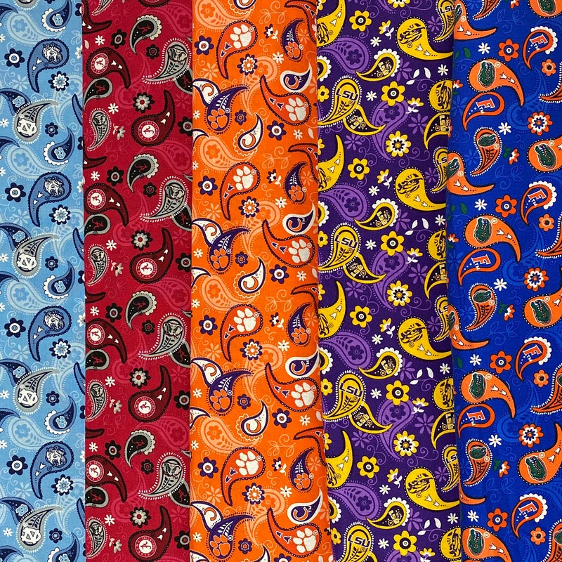 College Fabric - Etsy