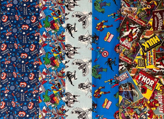 MARVEL Comics Captain America Superhero 5 Patterns / - Etsy