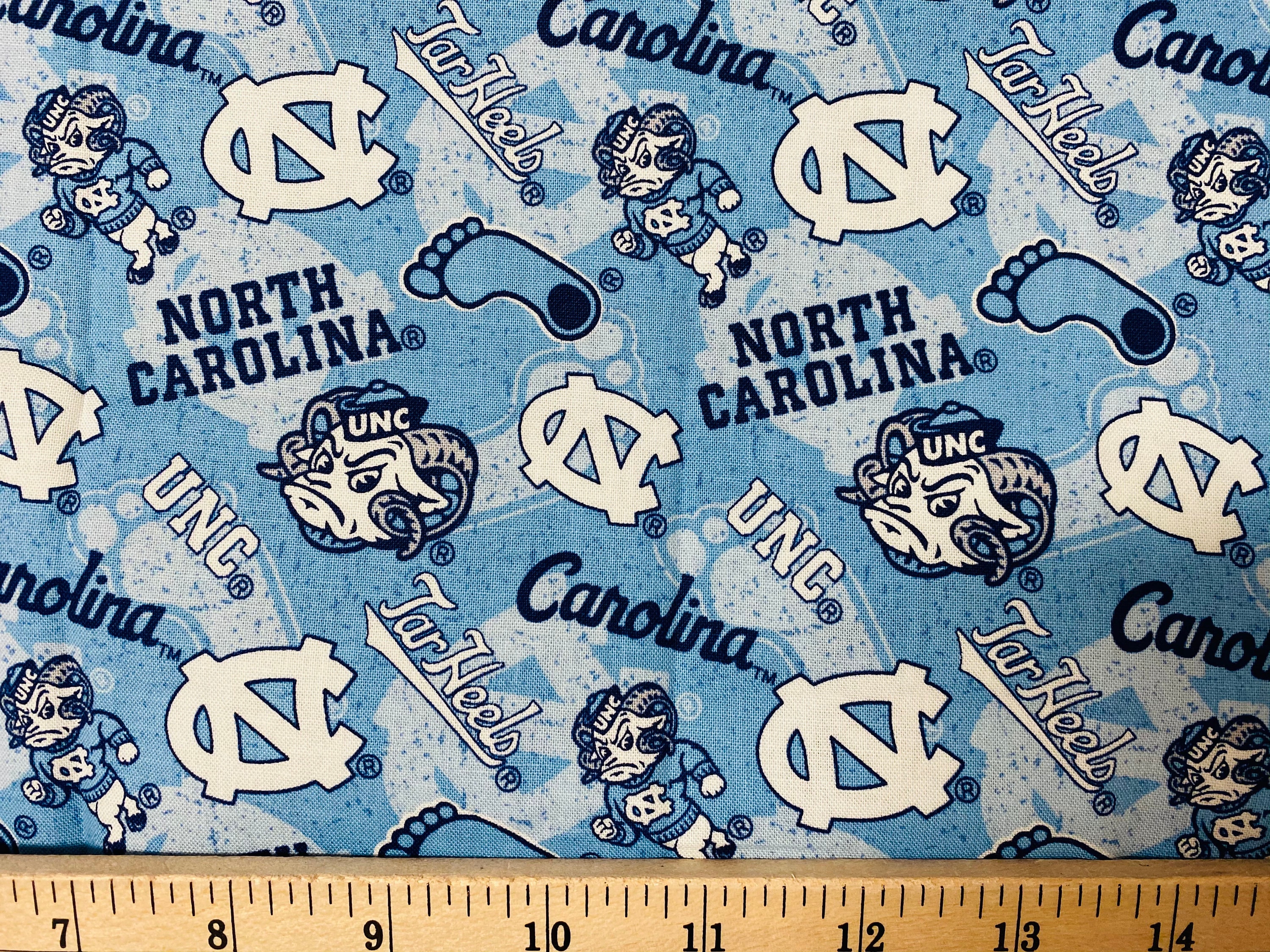 NCAA College UNC University of North Carolina Tarheels, 5 Patterns ...