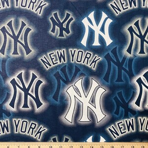 New York NY Yankees MLB Baseball, Block/patch (58”width) or Large Dot ...