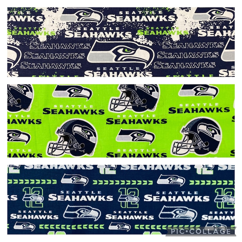 Seahawk Fabric - Etsy