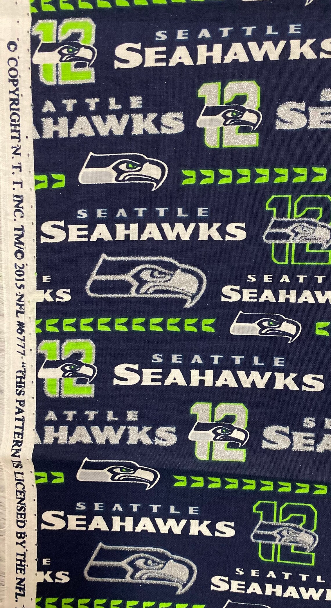 NFL Seattle Seahawks Football 3 Patterns / Designs All Are | Etsy