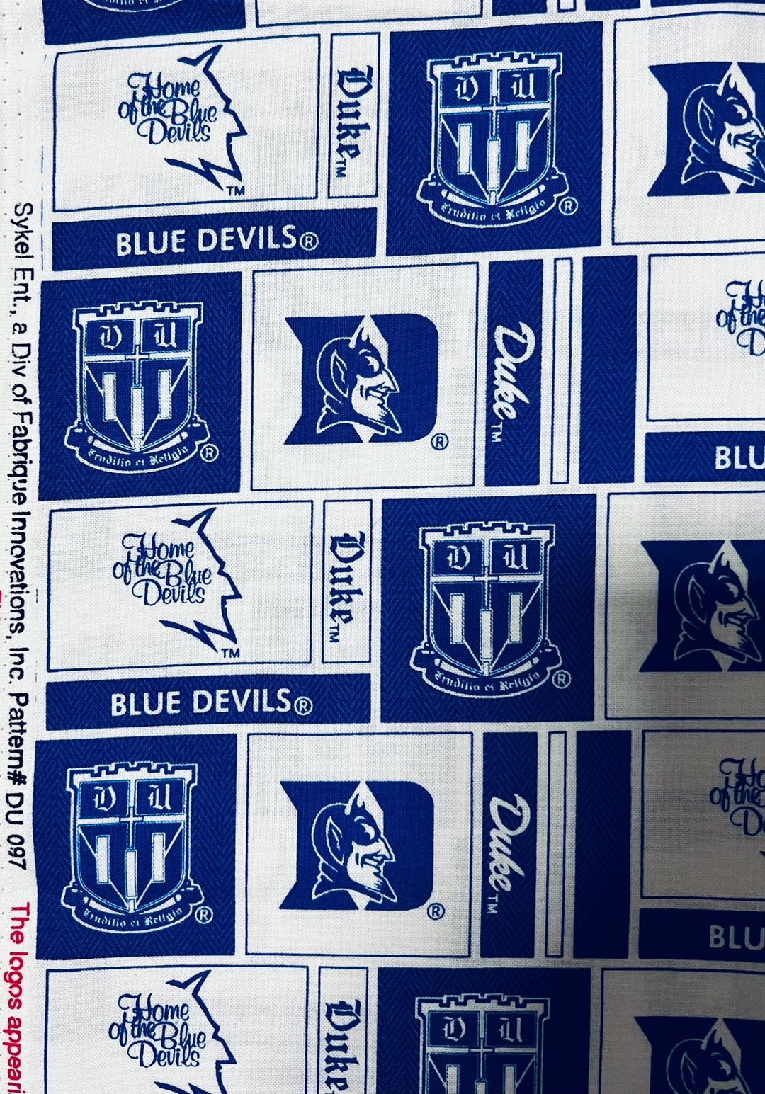 Duke University Blue Devils, SUPER RARE Vintage NCAA College, 100% ...