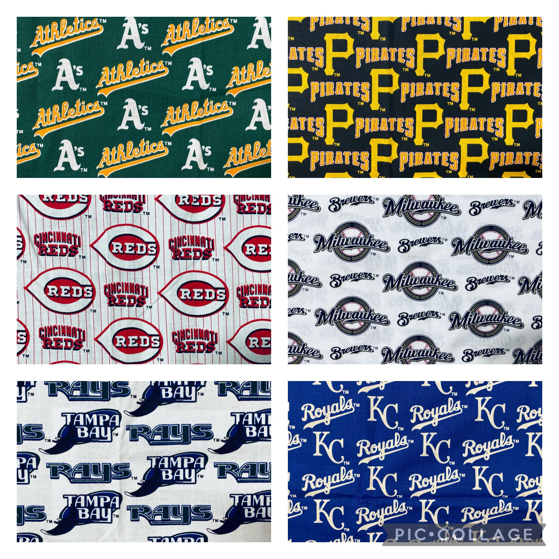 MLB RARE Oakland, Pittsburgh, Cincinnati, Milwaukee, Tampa Bay, or ...
