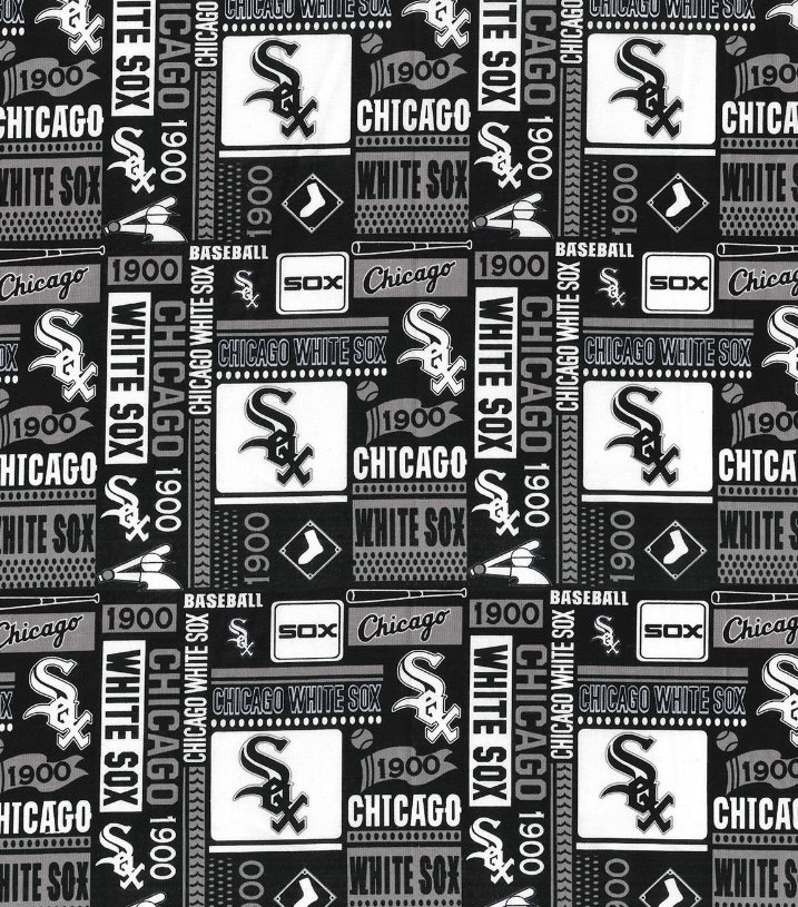 MLB Chicago White Sox WS Baseball, 4 Patterns / Designs, All 100% ...