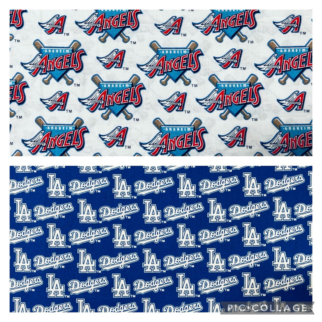 MLB RARE LA Los Angeles Angels or Dodgers, Vintage 2000 Print, 100% ...