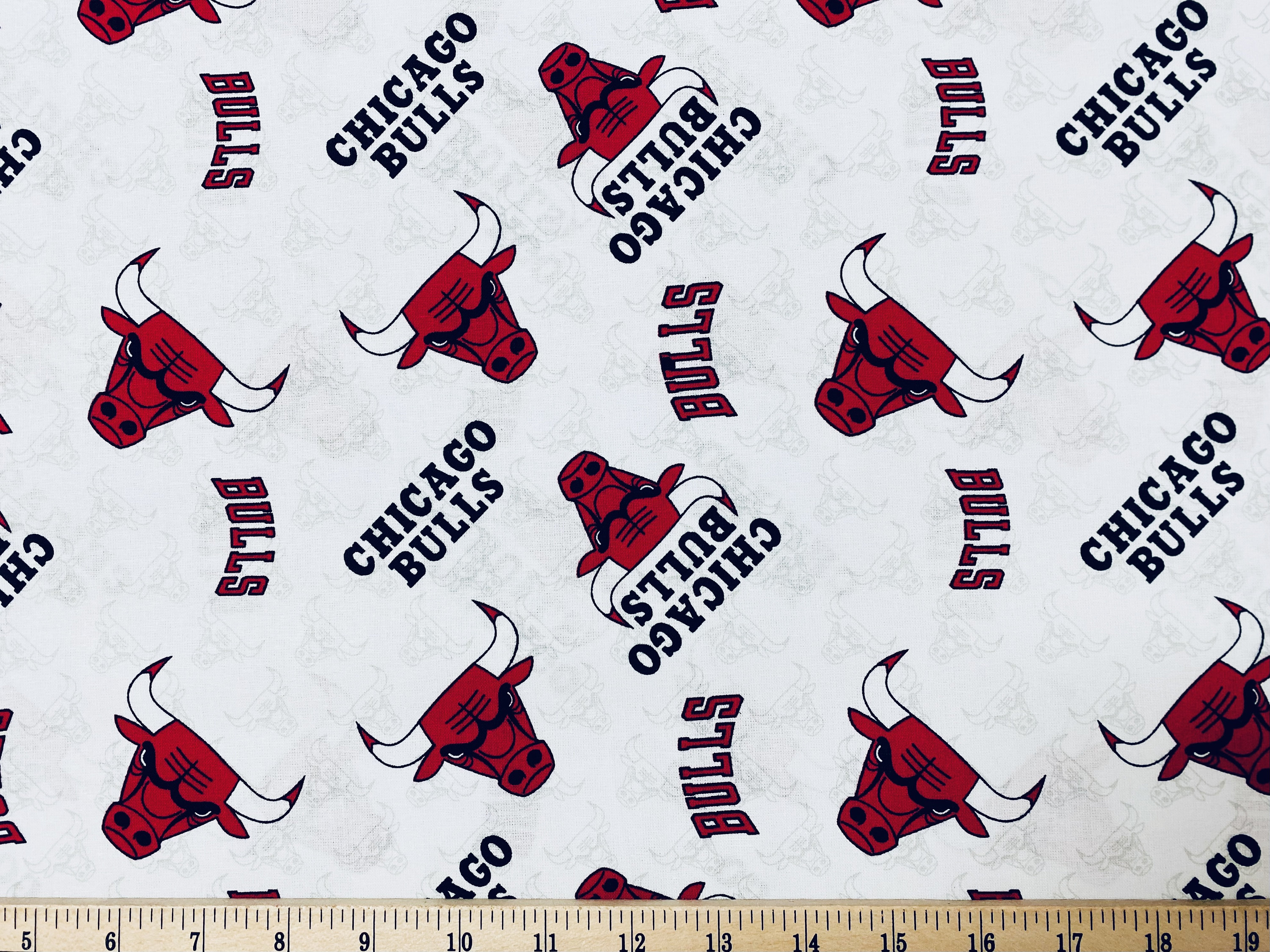 NBA Chicago Bulls Basketball 4 Patterns / Designs 100% | Etsy