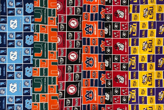 NCAA College University Block Prints. UNC North Carolina - Etsy