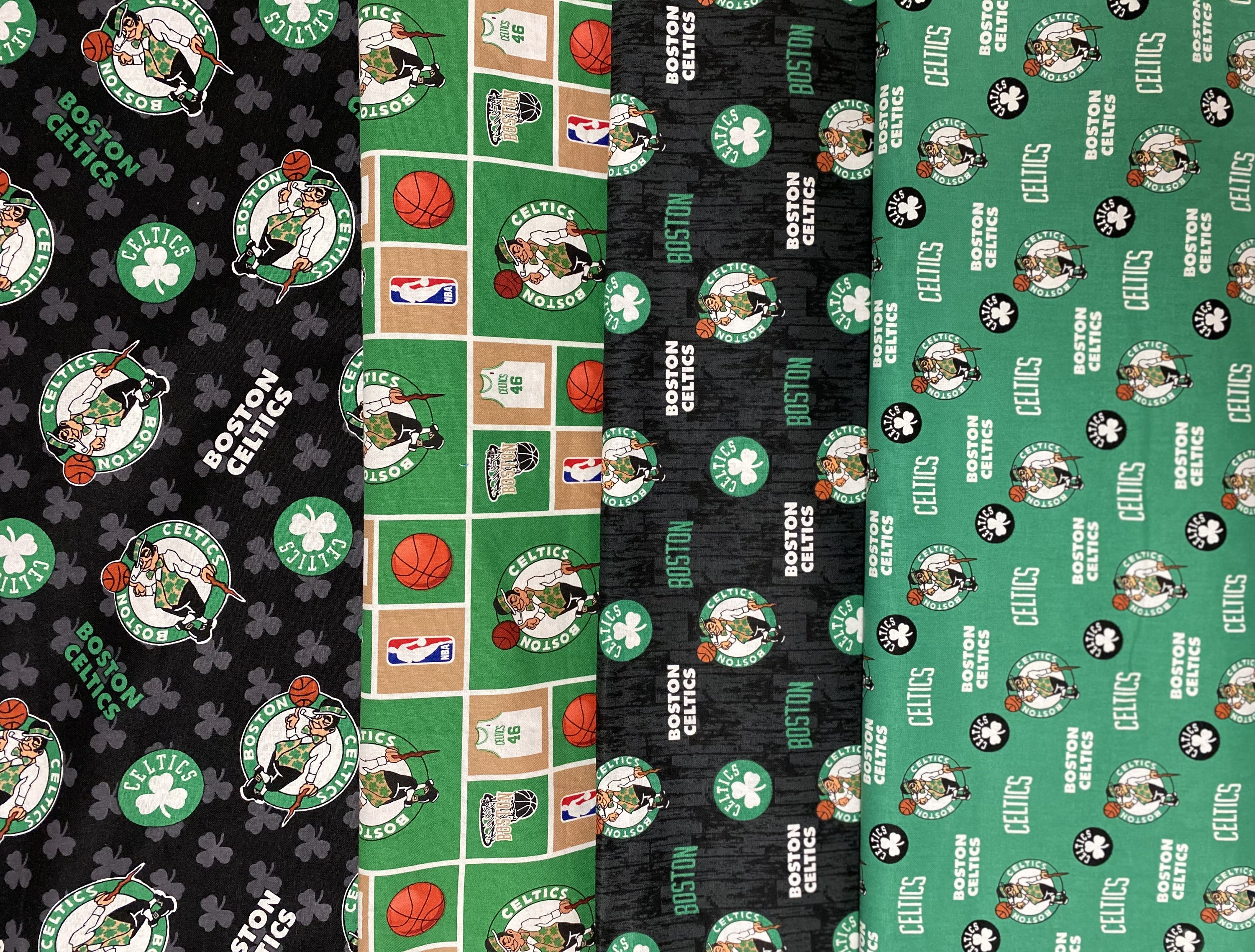 NBA Boston Celtics Basketball 4 Patterns / Designs 100% | Etsy