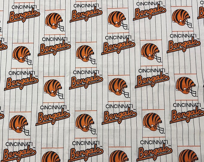 NFL VINTAGE Rare Cincinnati Bengals Football, Rare Vintage Print, 100% ...