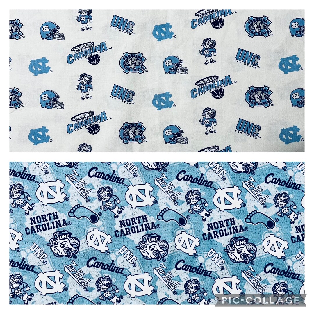 University of North Carolina UNC Tarheels, NCAA College, 2 Patterns ...