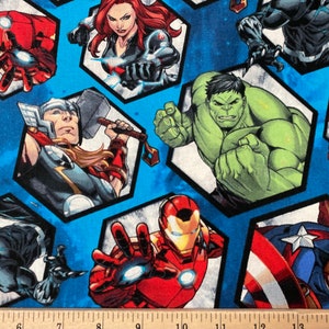 MARVEL Comics Mini Stacked Superhero 4 Patterns / Designs. - Etsy