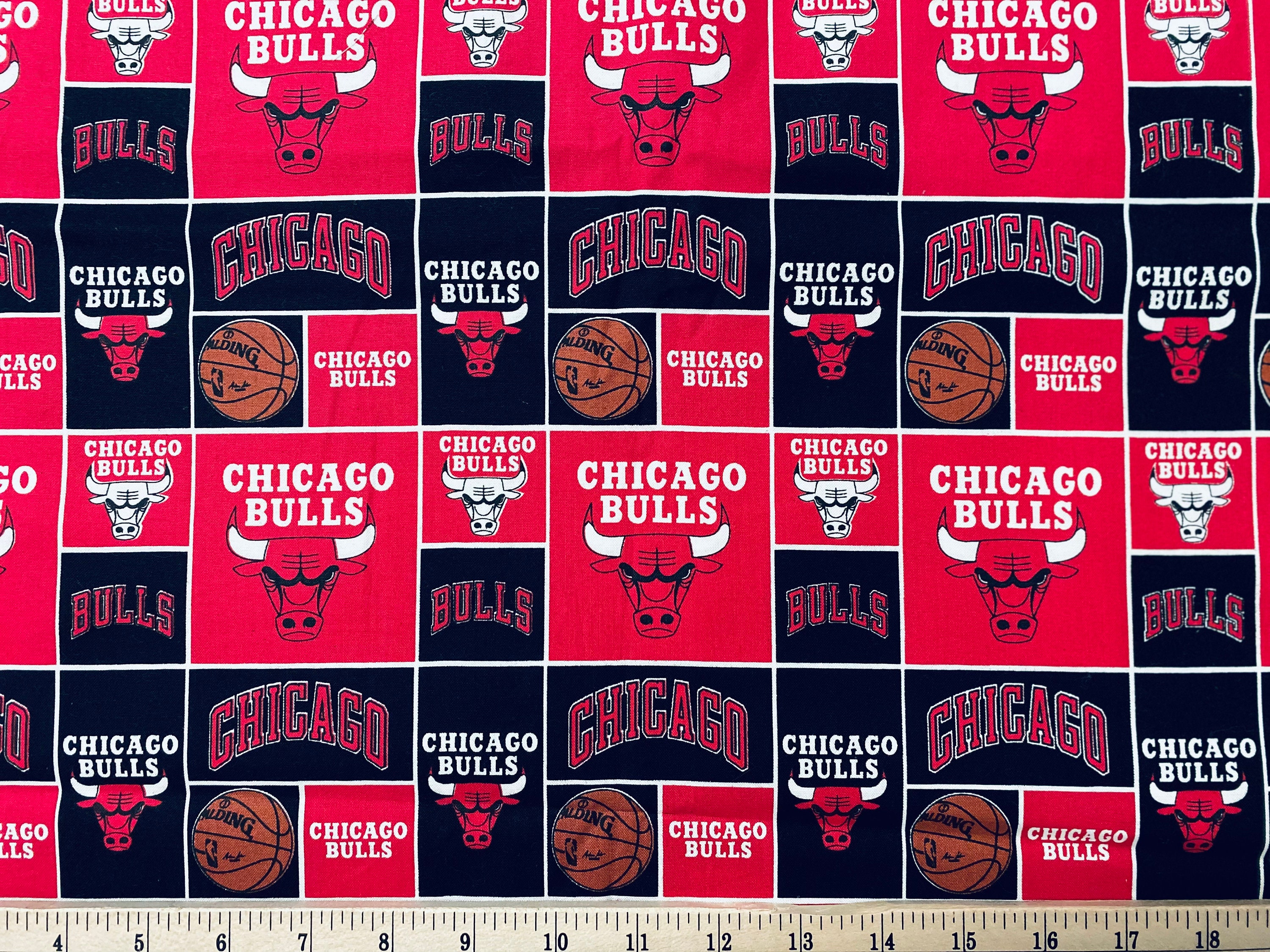 NBA Chicago Bulls Basketball 4 Patterns / Designs 100% | Etsy