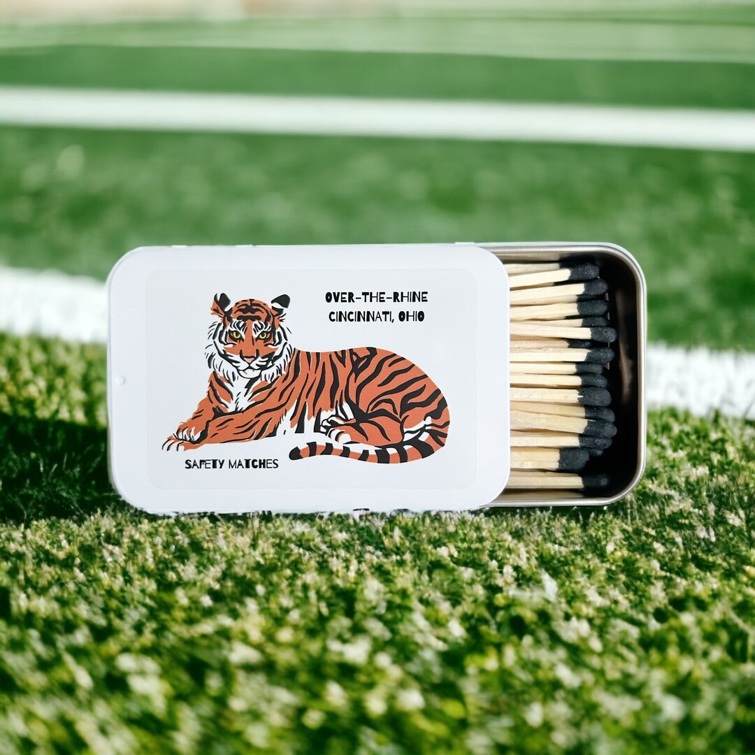 MATCHES | Large Matchstick Tin | Striker on Bottom | Candle Accessories ...