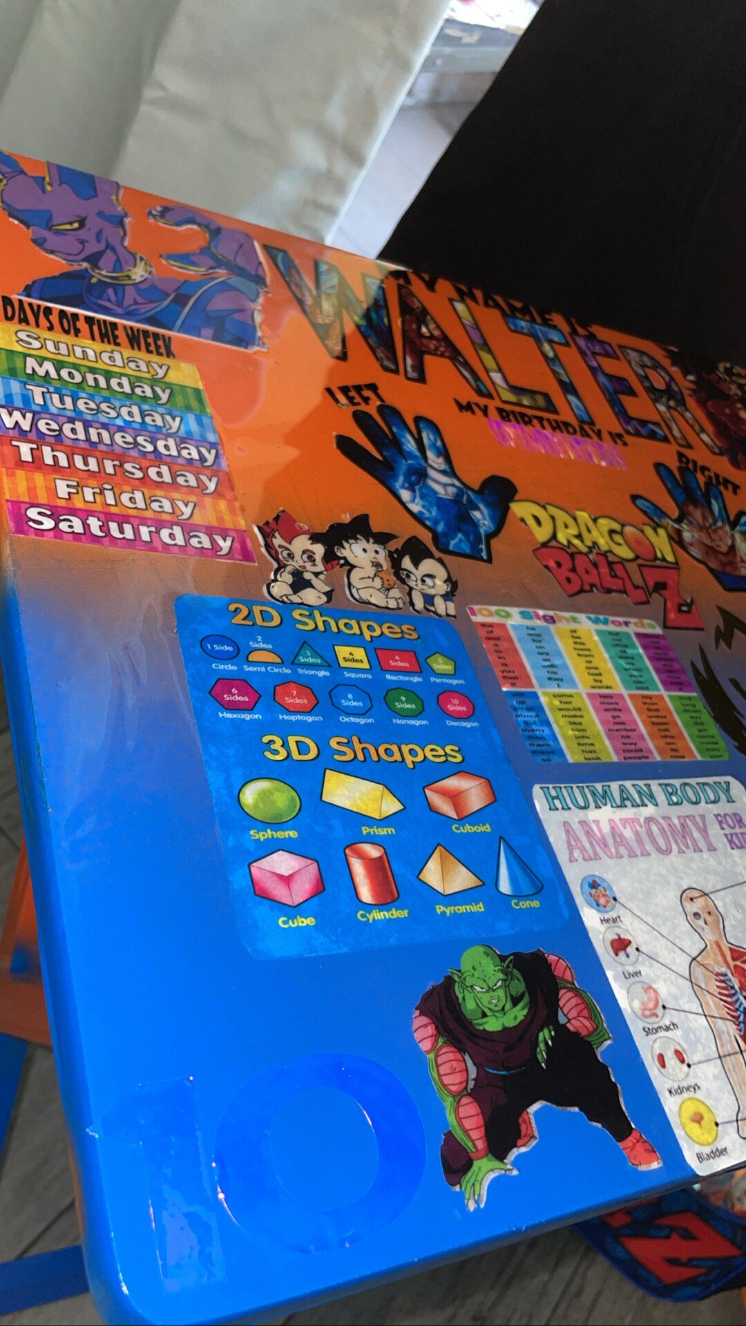 Custom Kids Learning Table - Etsy