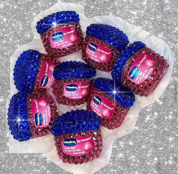 bling mini vaseline lips rosy