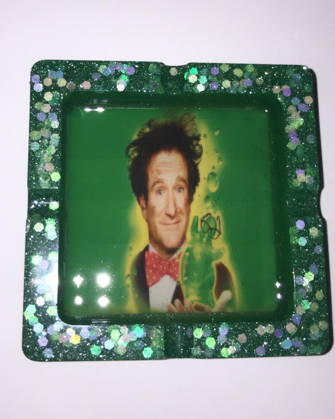 Green Flubber Ashtray - Etsy