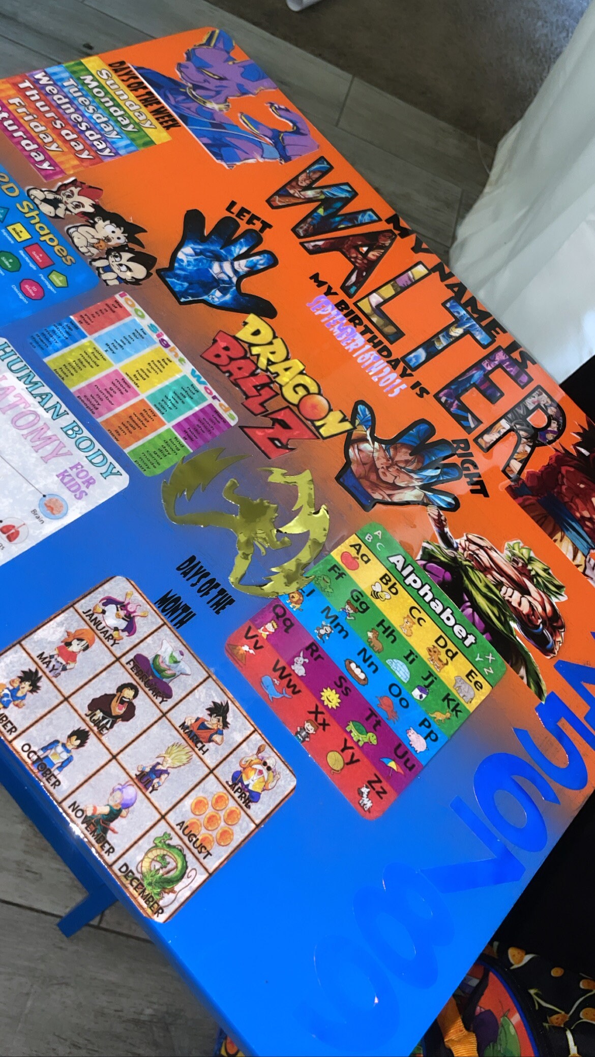 Custom Kids Learning Table - Etsy