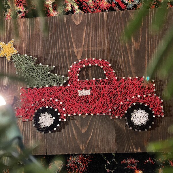 Christmas String Art - Etsy