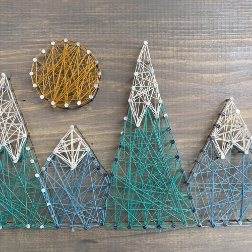 String Art DIY Kit/trees - Etsy