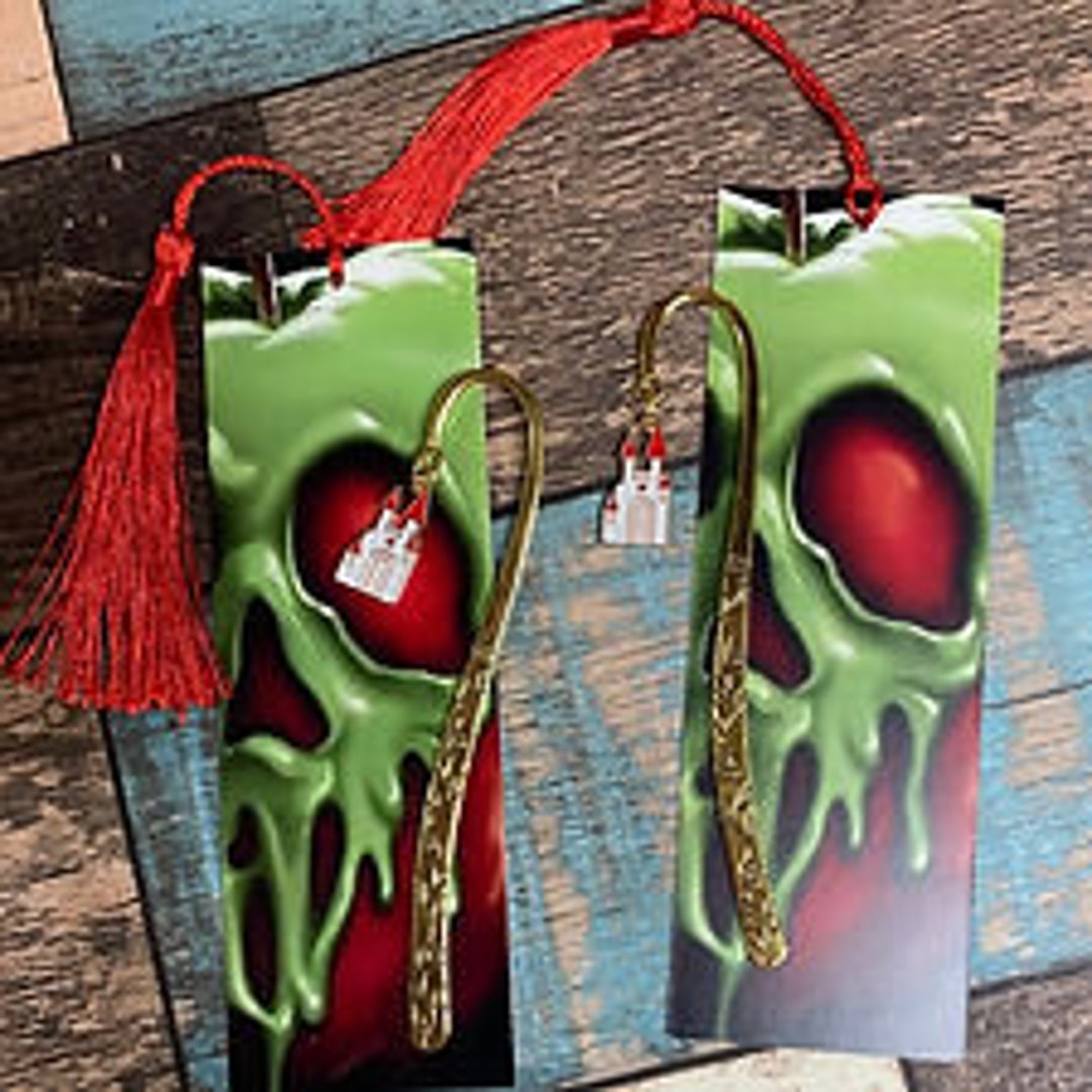 Bad Apple Bookmarks Snow White Poison Apple - Etsy