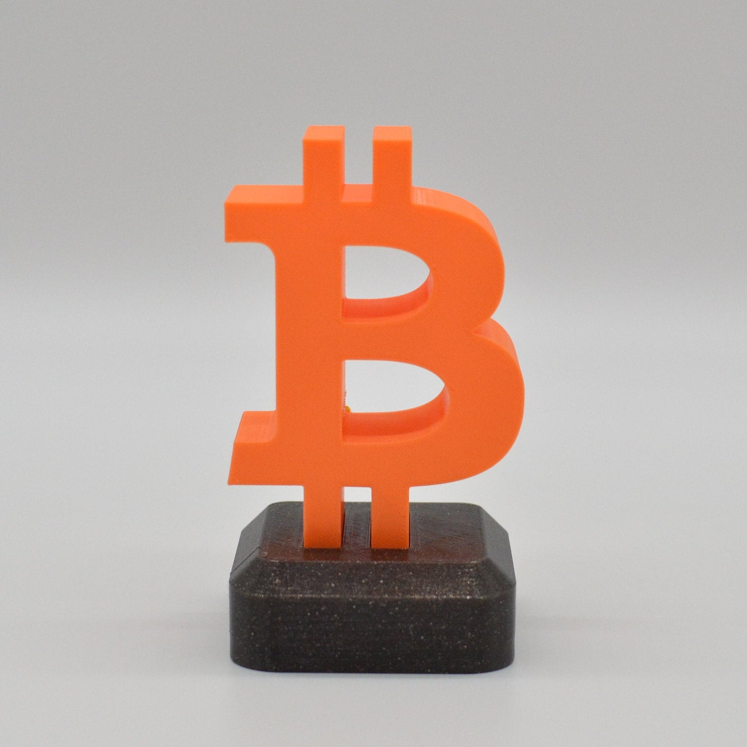 Bitcoin Sign 3D Printed Model Crypto Desk Toy - Etsy
