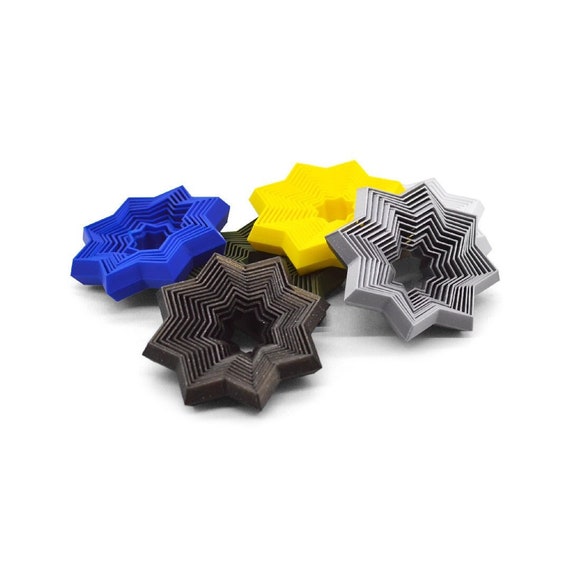 Star Fidget Desk Toy 3D Printed Gyroscopic Fidget Spinner | Etsy