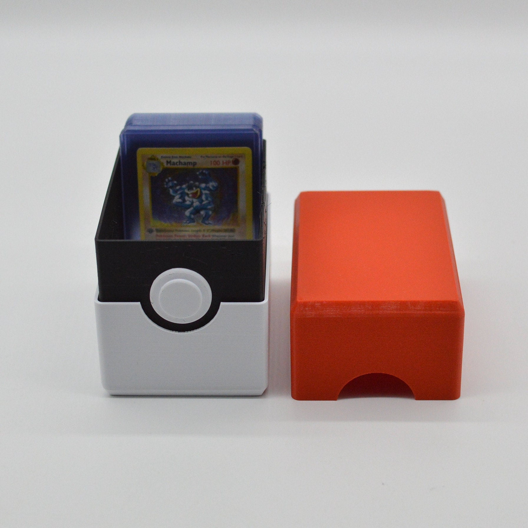 Pokemon Card Chest 75 Cards 3D Printed Pokeball Card Holder - Etsy