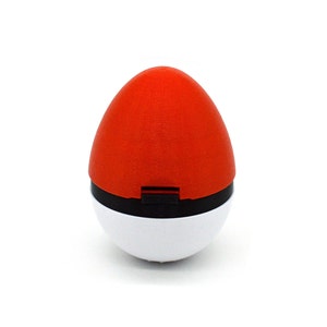 Pokeball Hatch Em Egg 3D Printed Pokemon Toy for Kids and Collectors - Etsy