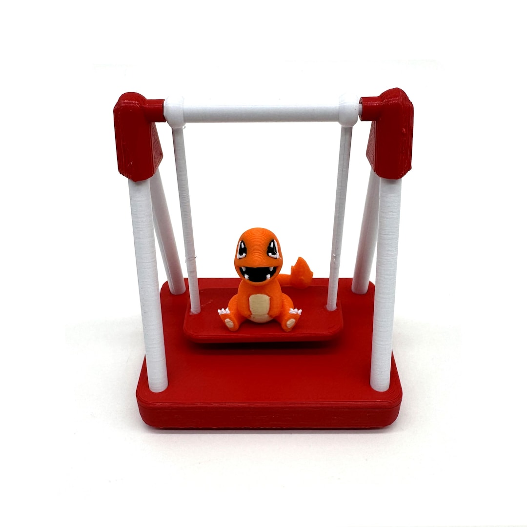Charm Swing Car Ornament – 3D Printed Cute Dashboard / Desk Toy ...