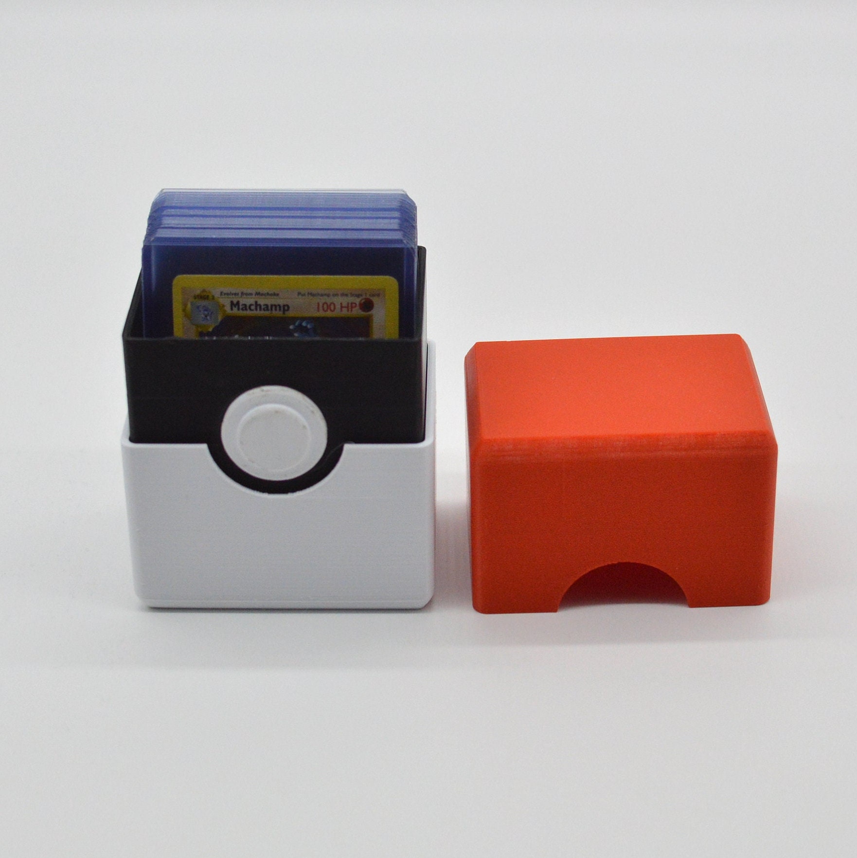 Pokemon Card Chest 75 Cards 3D Printed Pokeball Card Holder - Etsy
