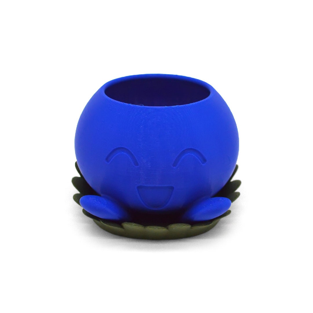 Oddish Planter Pot 3D Printed Pokemon Themed Indoor Garden - Etsy