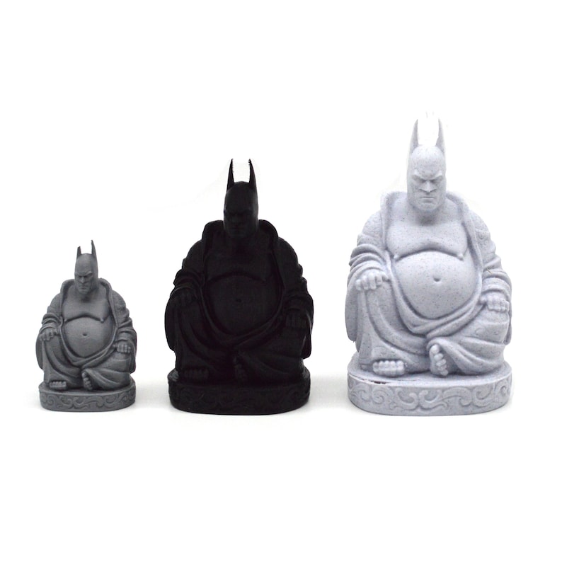 Bat Buddha Model 3D Print Statue for Office Dorm or Bedroom - Etsy