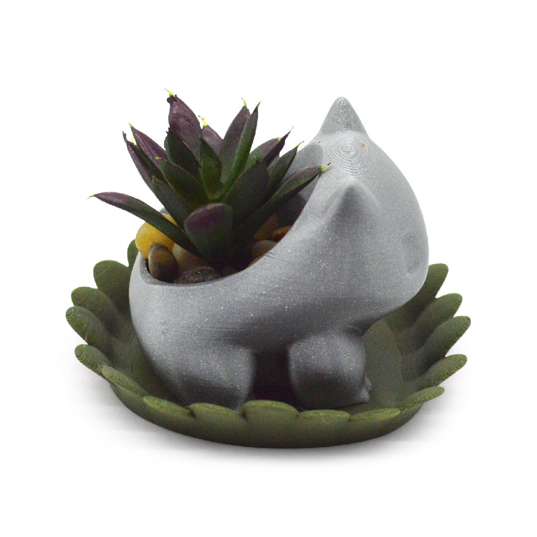 Bulbasaur Planter Drip Tray 3D Printed Pokemon Themed - Etsy Canada