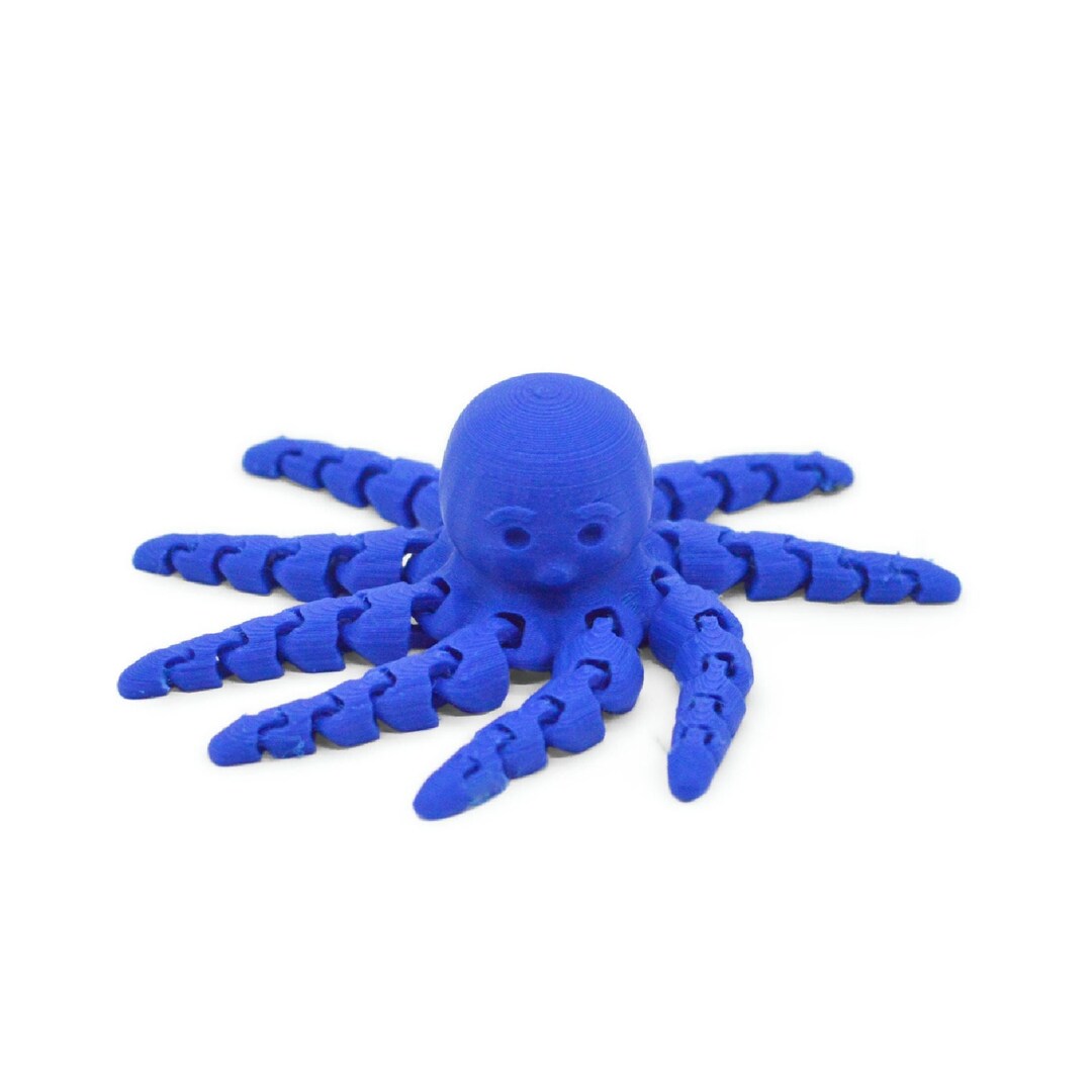 Fidget Octopus Desk Toy 3D Printed Fun Toy for Kids and Adults - Etsy