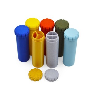 Multi-compartment Doob Tube - 3D Printed Container for Pre-rolls and ...