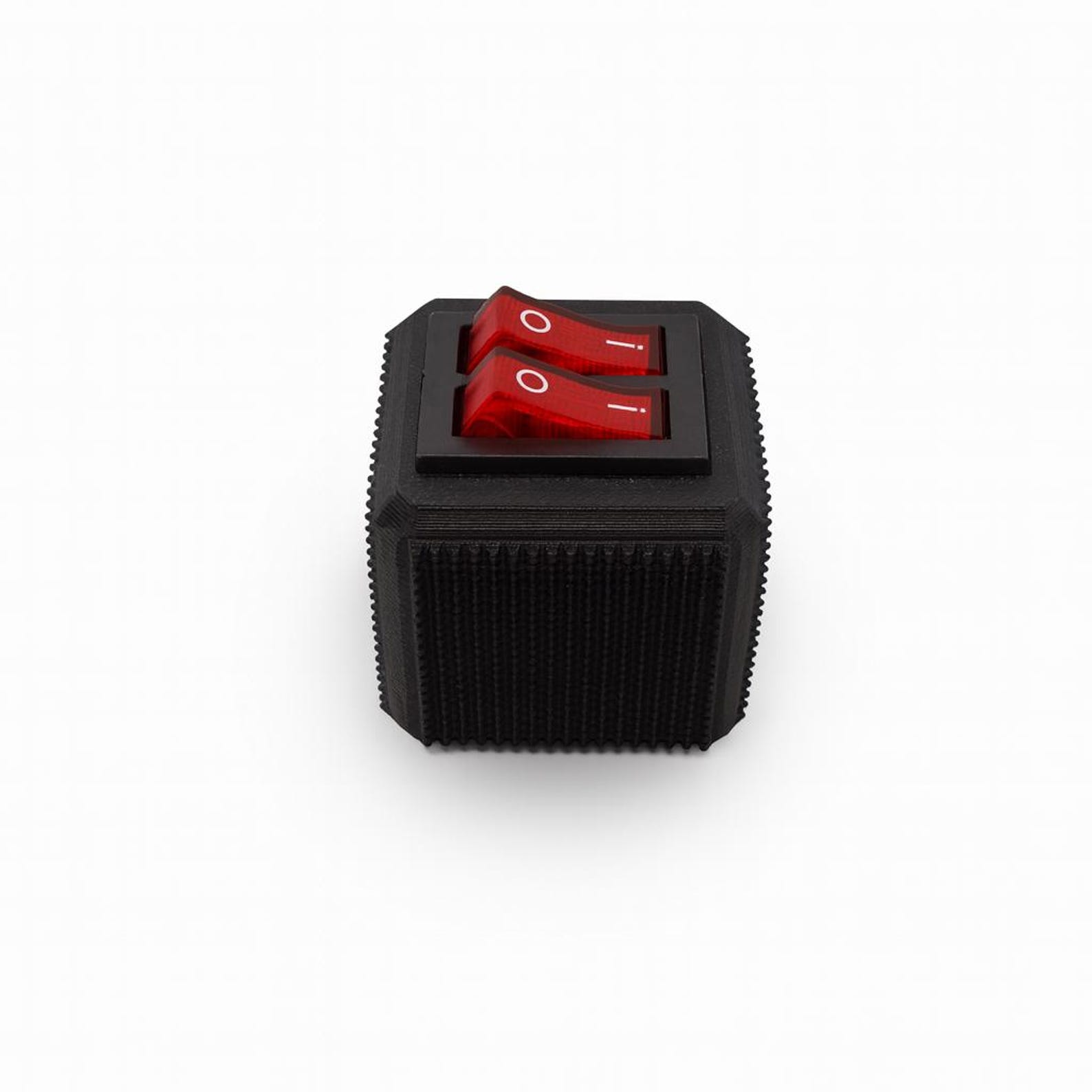 Dual Switch Clicker Cube – 3D Printed ON/OFF Toggle Fidget Toy | Stress ...