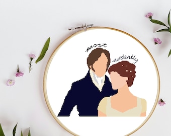 Mr. Darcy Cross Stitch Pattern - Etsy