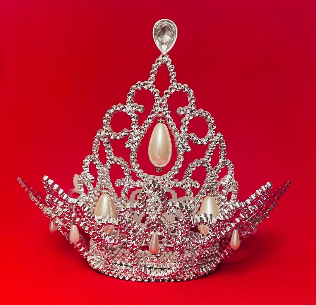 Handmade Two-tier Tiara - Etsy