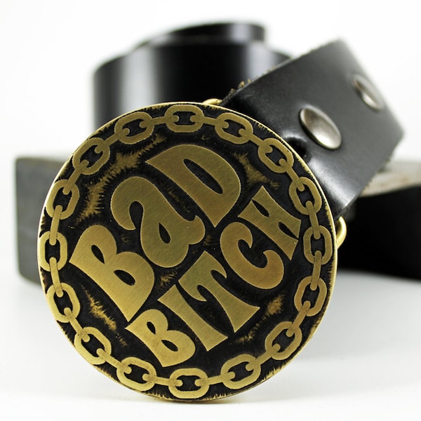 Bitch Belt Buckle - Etsy