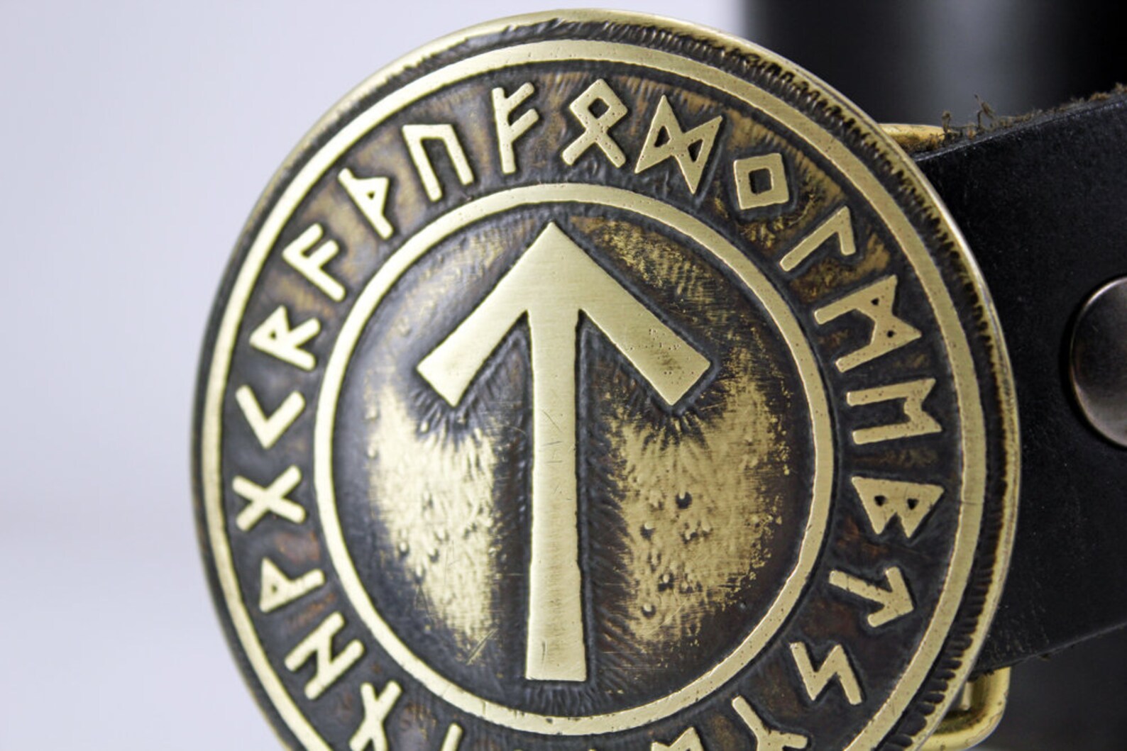 DESIGN YOUR OWN Viking Rune Belt Buckle Solid Metal Copper | Etsy