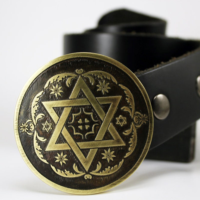Brass. Star Belt Buckle - Etsy