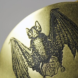 Bat Belt Buckle SOLID METAL Choose Copper, Brass, Nickel Silver - Etsy