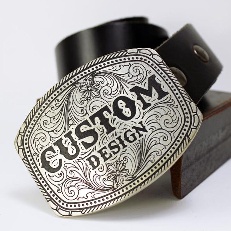 Name Custom Belt Buckle - Etsy