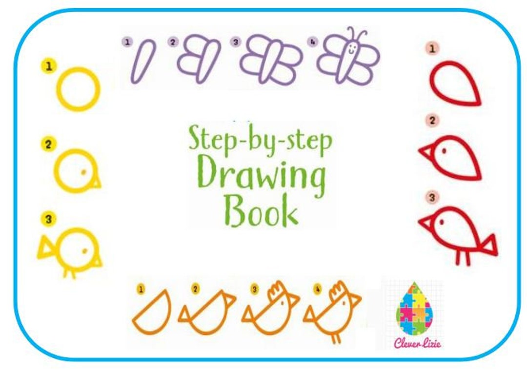 Step by Step Drawing - Etsy