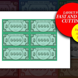 Editable Board Game Money | Customisable Party Play Money | Printable ...