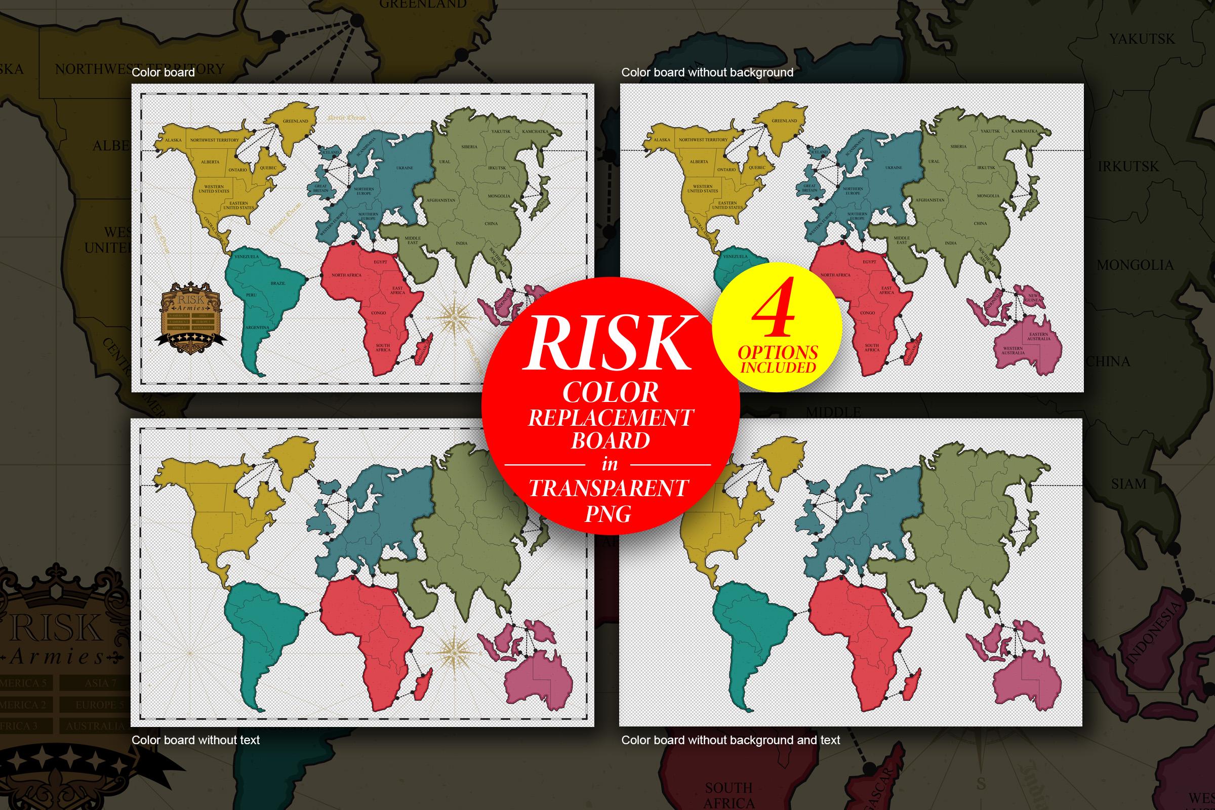 Risk Board Printable SVG JPG PNG | Make Your Own Risk Board | Risk ...
