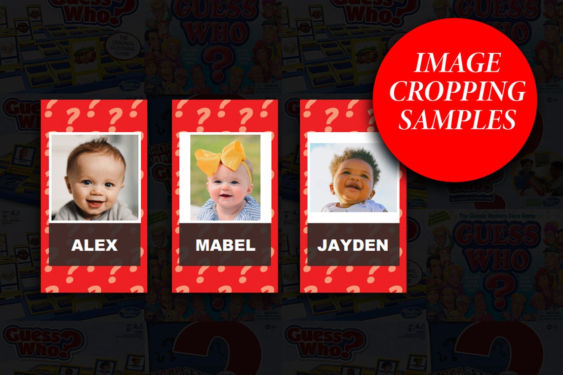 Editable Guess Who Template Make Your Own Custom Printable - Etsy Australia