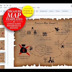 Wild West Treasure Hunt Map: DIY Kids Birthday Party Game (digital ...